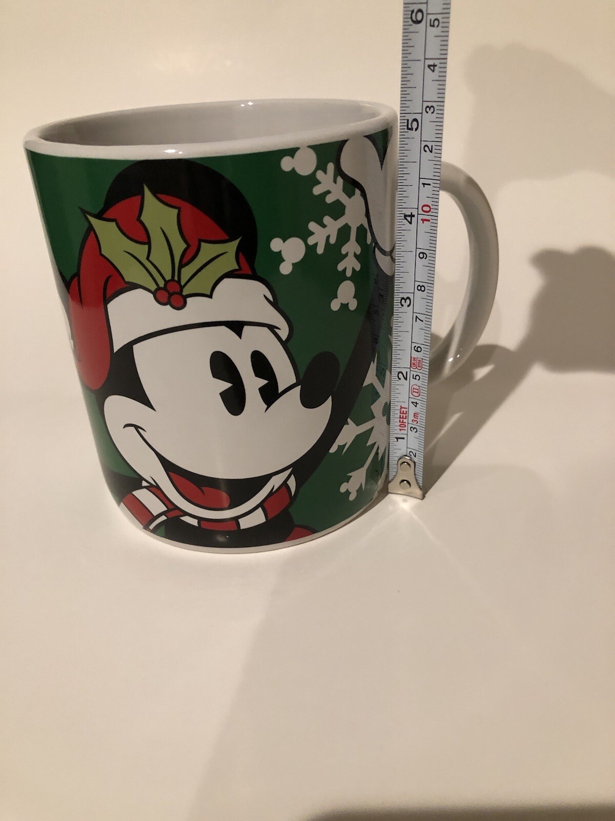 Mickey Mouse Christmas Large Coffee Mug 24 oz Disney Galerie Oversized ...