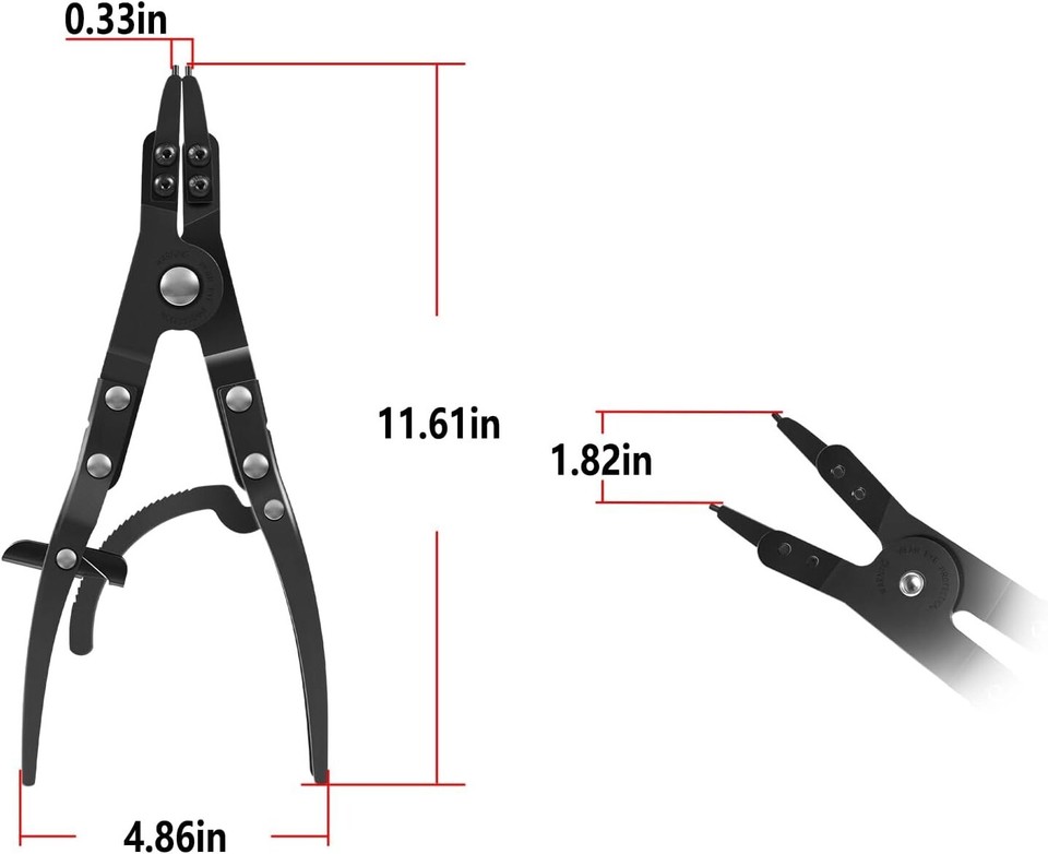 38700 Spindle Snap Ring Pliers for Ford Super Duty Pickups 2007 | eBay