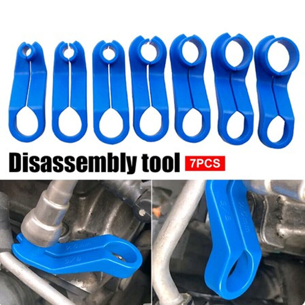 7Pcs Car Vehicle AC Line Disconnect Tool Fuel Line Removal Tools Set ...