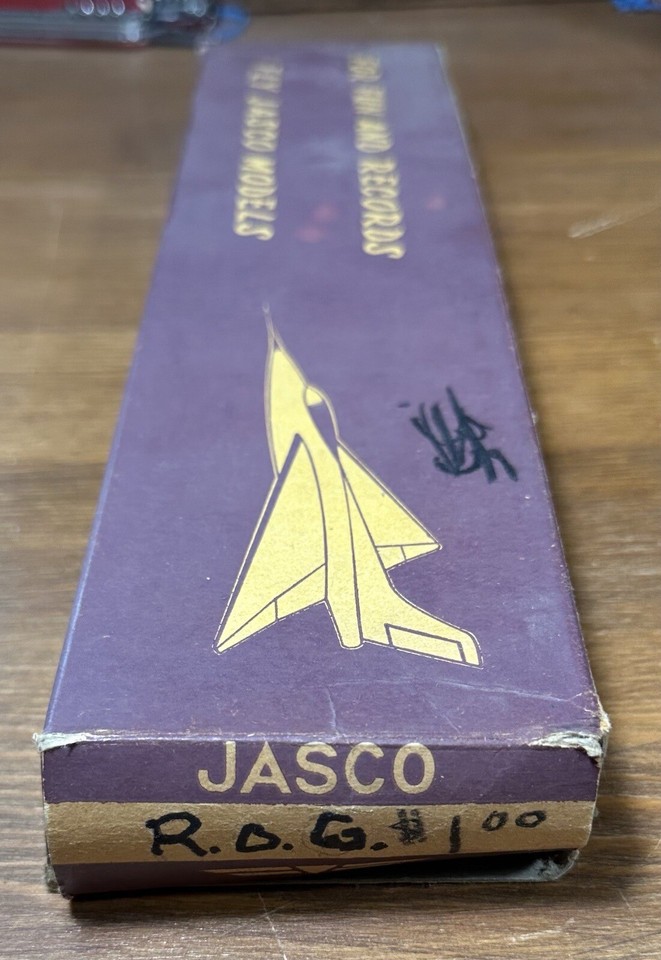 Vintage 1950s Jasco R.O.G. Airplane Junior Aeronautical Balsa Wood ...