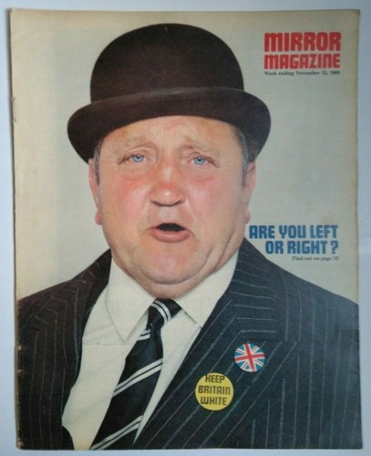 Daily Mirror Magazine - November 15th 1969 - Arthur Mullard - Racism ...