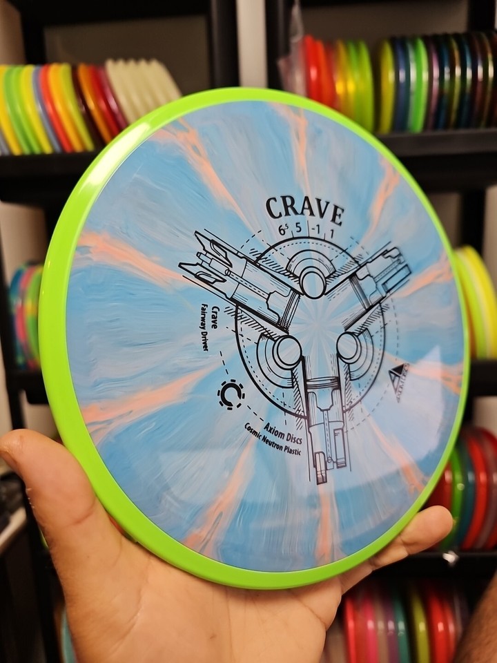 Axiom Cosmic Neutron Crave 165g #4 Disc Golf Fairway Driver Mvp | eBay