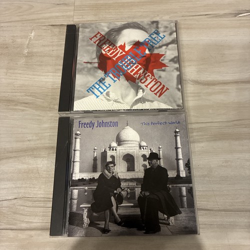 FREEDY JOHNSTON- THE TROUBLE TREE & THIS PERFECT WORLD 2 CD LOT VG++ ...