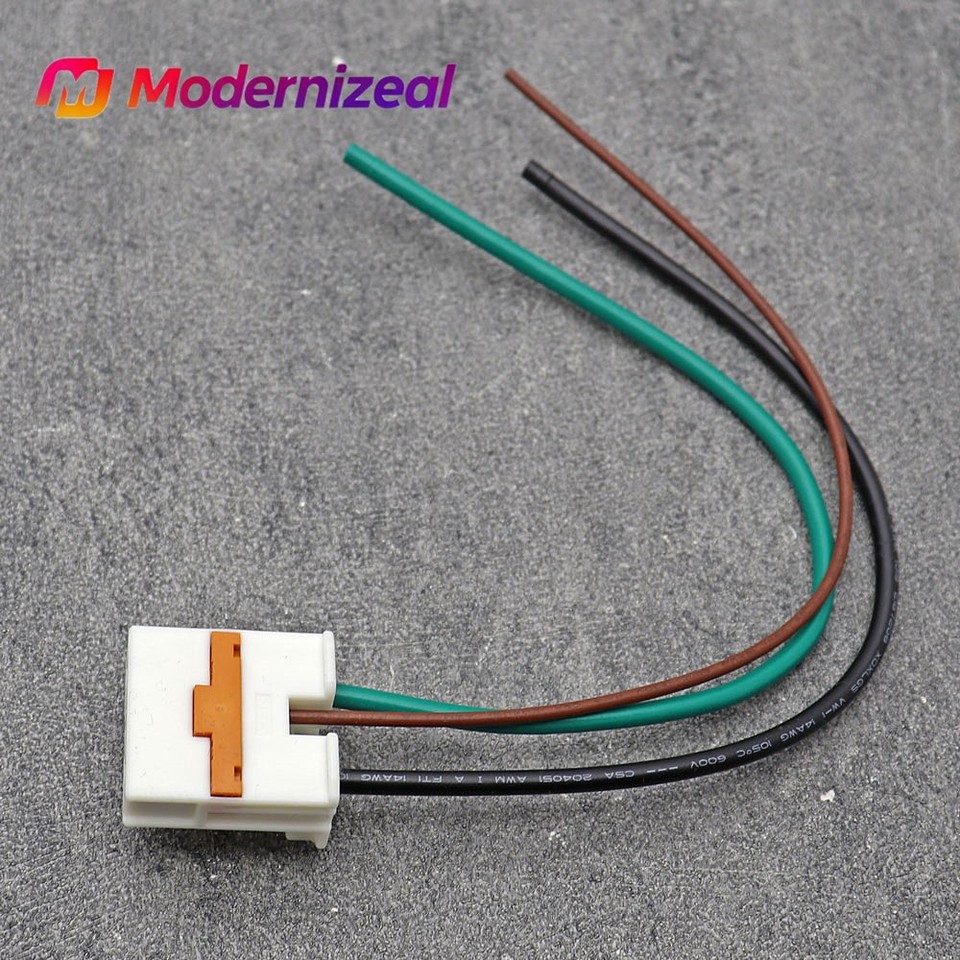 Fits 2018-2024 Kia Forte Blower Motor Connector Plug Pigtail Wire 97113 ...