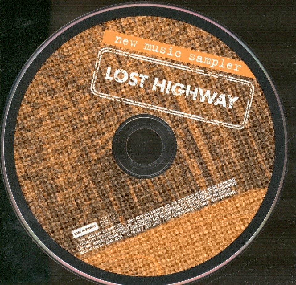 Various Artists Lost Highway New Music Sampler CD Europe Lost Highway ...
