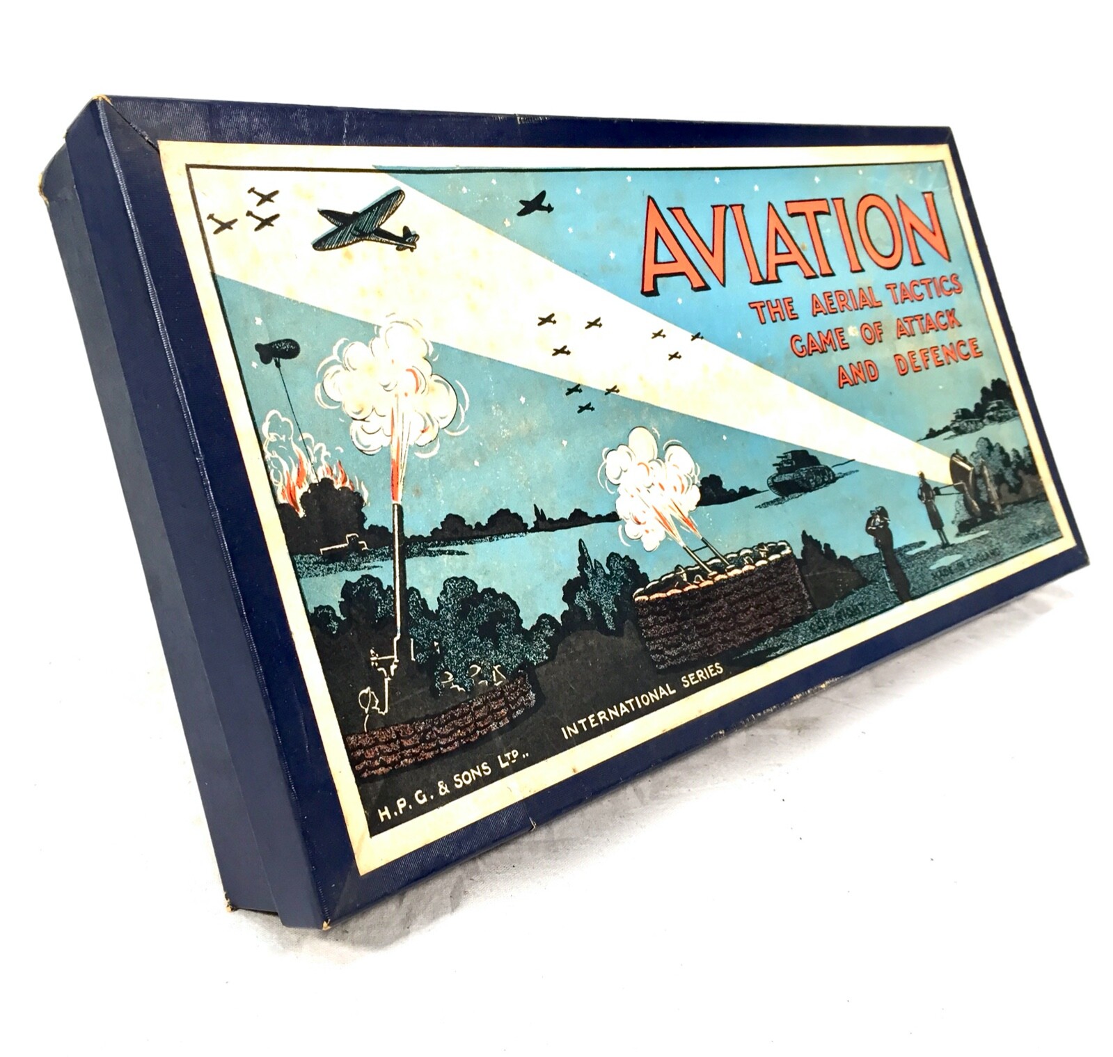 Antique Aviation Board Game - The Aerial Tactics Game of Attack and ...