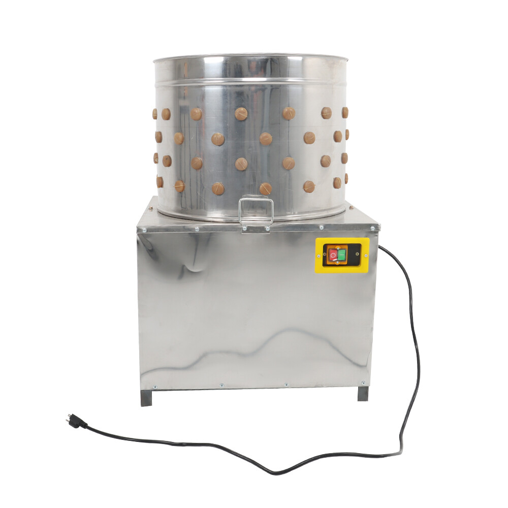 1500w Power 110V Feather Plucker Stainless Steel Drum Chicken Plucker ...
