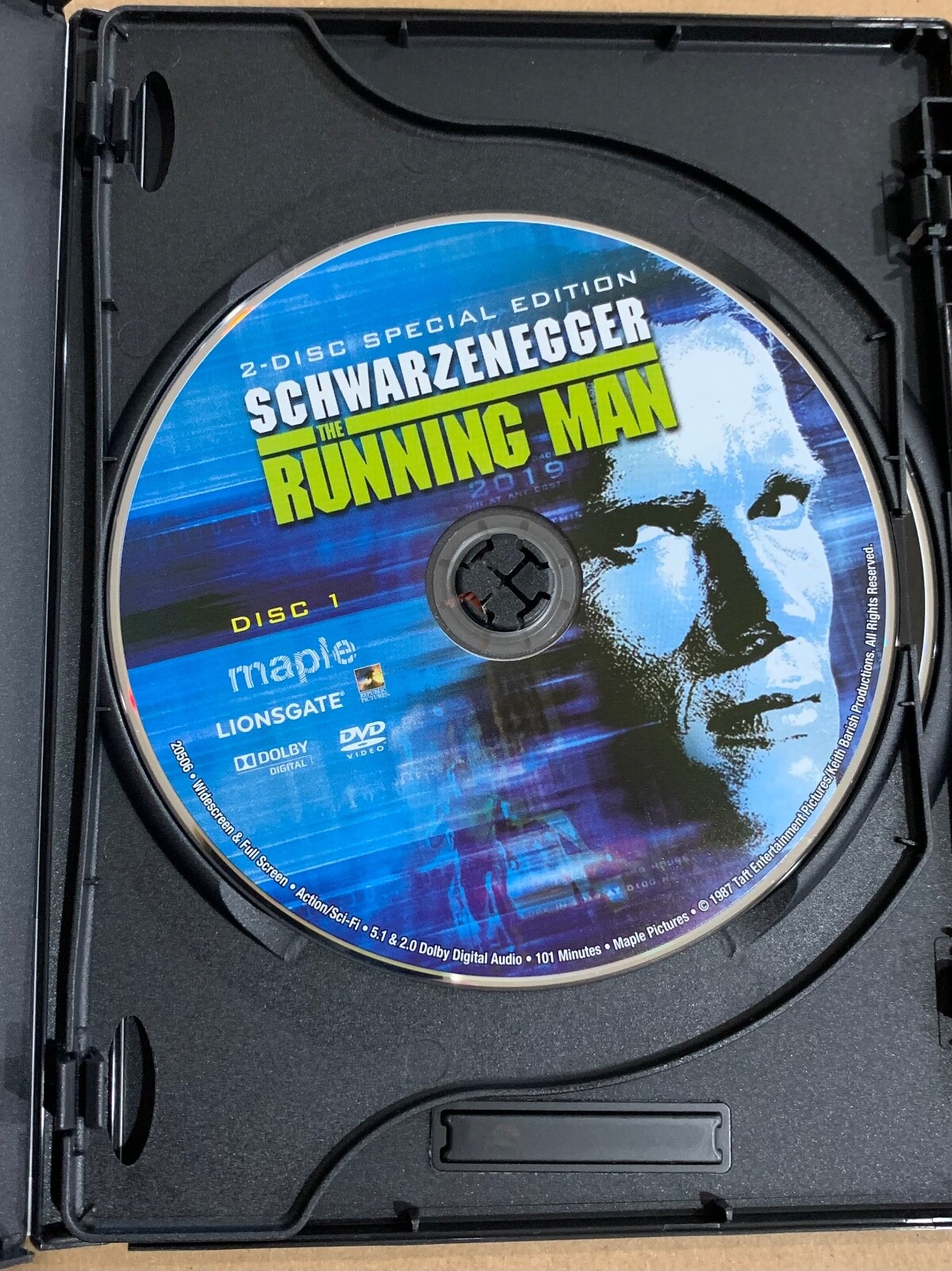 The Running Man (DVD, 2009, 2-Disc Set, Canadian Special Edition) for ...