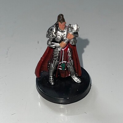 D&D Mini - HUMAN CLERIC OF BANE #35 (Archfiends - RARE FORGOTTEN REALMS ...