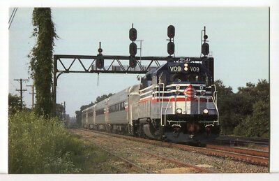 1992 - Virginia Railway Express Commuter Train w/RP39-2C #V09 Crystal ...