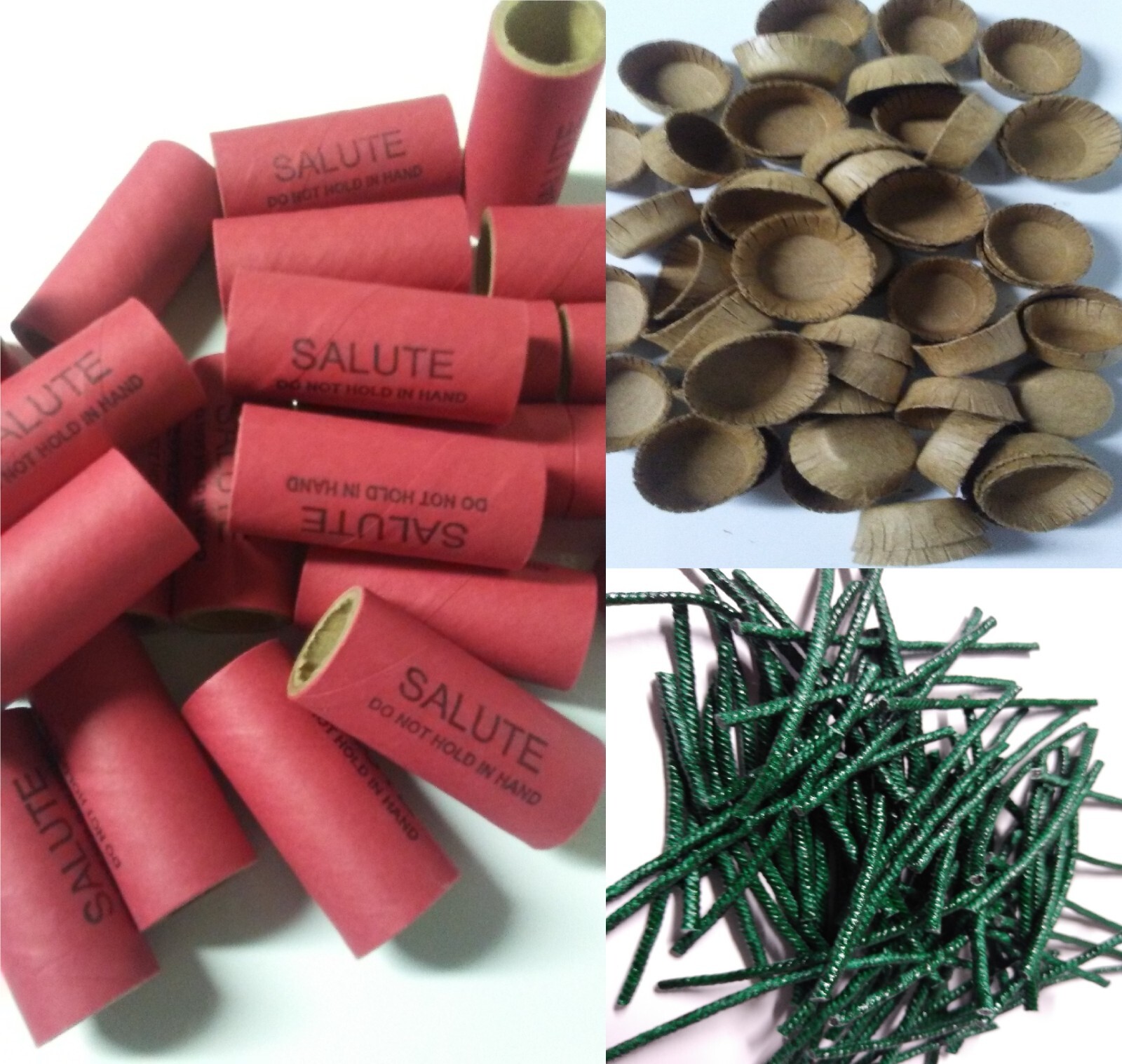 Pyro Tube Supplies Stamped 1/4 Stick 3/4 x 2-1/8 w/ kraft plugs 25ct | eBay