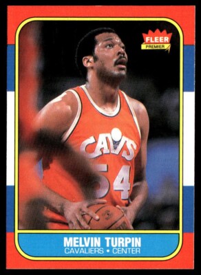 1986-87 Mel Turpin Fleer Basketball Rookie Rc #116 *NICE* Invest NOW ...