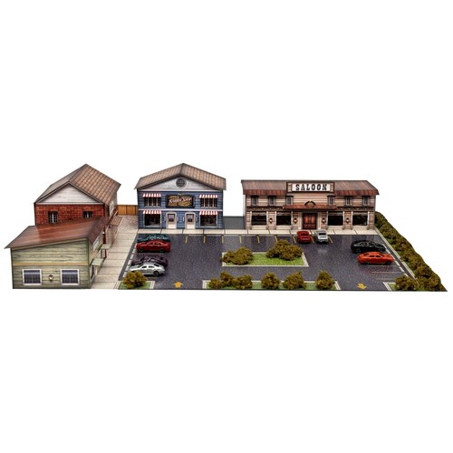 N Scale Building Kit Scale Starter Small Town Model Kit, Fits Micro ...