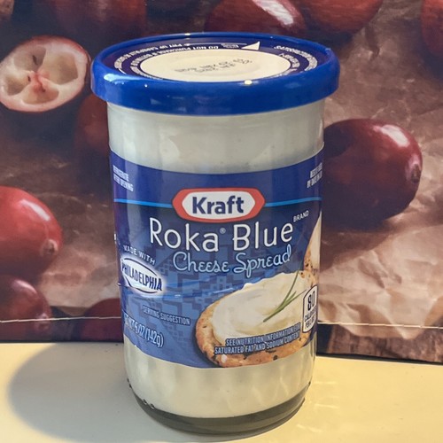 Kraft Roka Blue Cheese Spread 5 Oz Jar Set of 4 Holiday Cheeseball BB ...