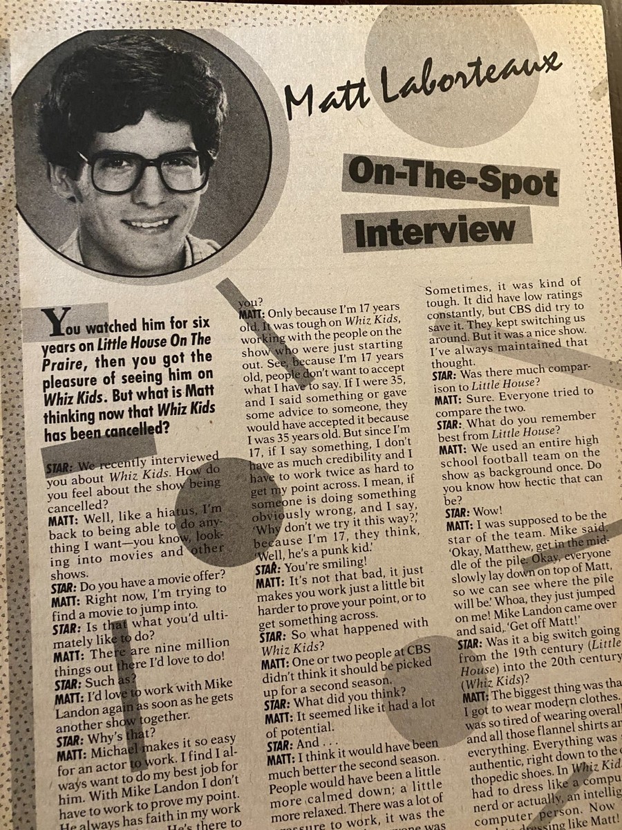 Matt Laborteaux Matthew Laborteaux (Albert) Page 10