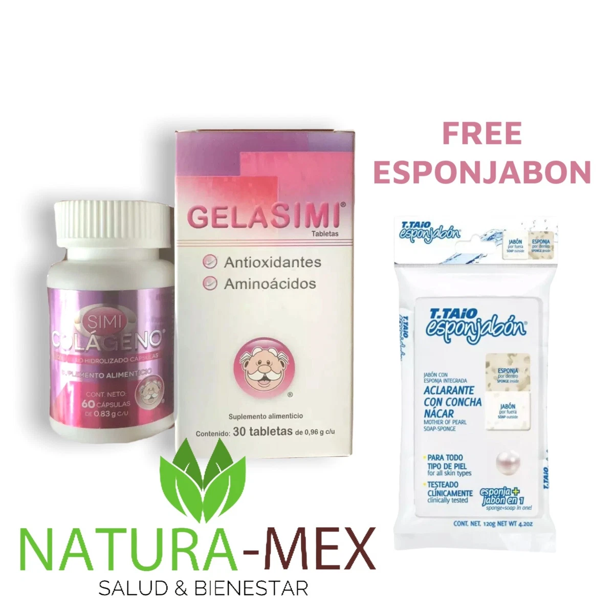 Pack Gelasimi Antioxidant And Amino Acids Simi Oral, 53% OFF