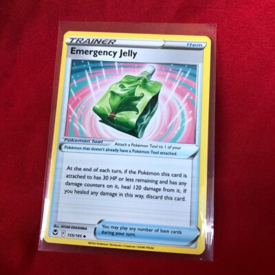 Emergency Jelly 155/195 - NM / M - Silver Tempest Pokemon Card | eBay