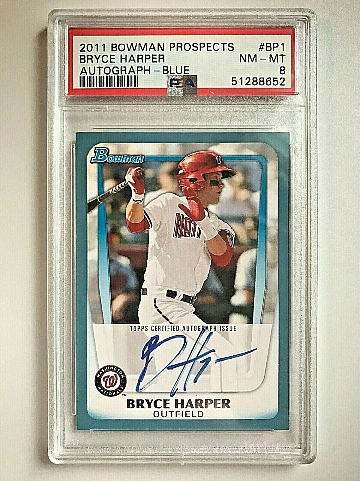 Bryce Harper | Autographed Baseball Memorabilia & MLB Merchandise