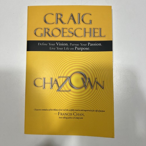 Chazown : Define Your Vision. Pursue Your Passion. Live Your Life on ...