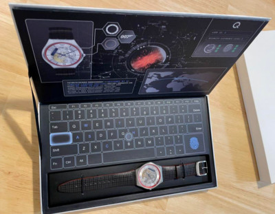 SWATCH 007 2Q NO TIME TO DIE Skin Irony Edition SS07Z102 UNUSED | eBay