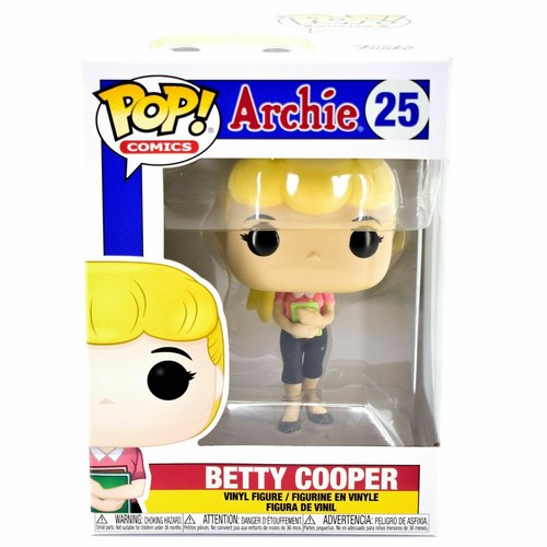 Funko Pop! BETTY COOPER #25 Comics Archie Comics Collectible Vinyl ...