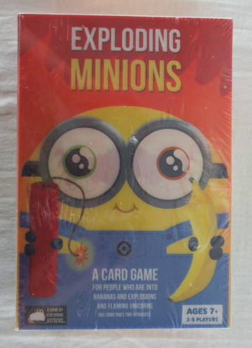Exploding Minions Card Game Exploding Kittens 2020 Despicable Me SEALED ...