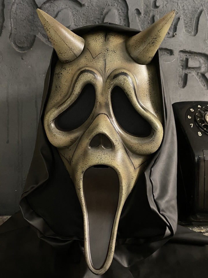 Ghostface The Grabber Mask The Black Phone Scream Mask Rehaul Horror ...