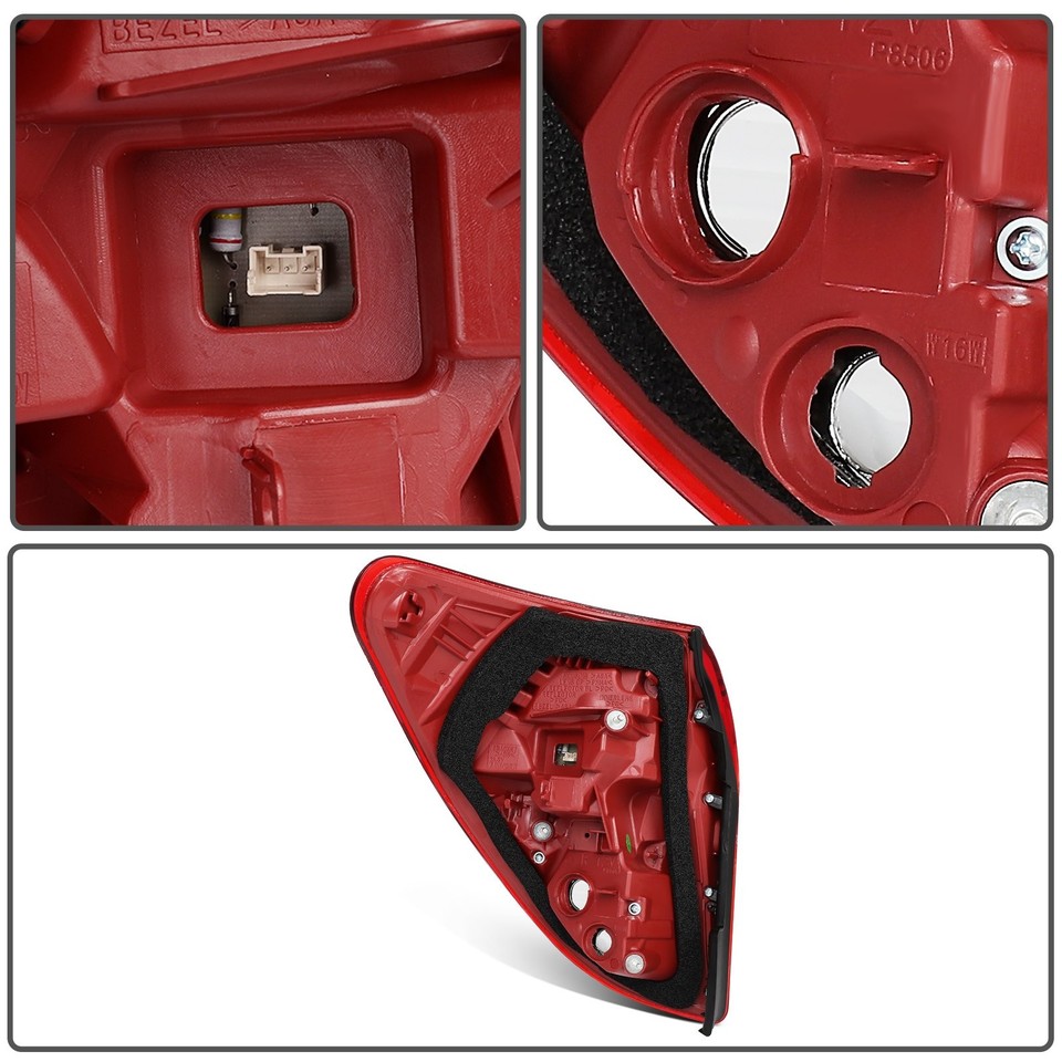 Tail Light Assembly For 2009-2012 Toyota RAV4 Red Passenger Side | eBay