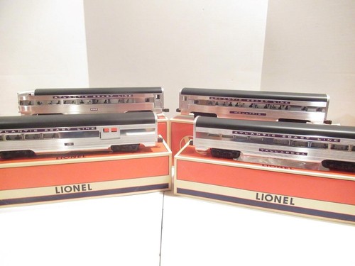 LIONEL- 19154 - FOUR CAR ALUMINUM ATLANTIC COAST LINE PASSENGER SET ...