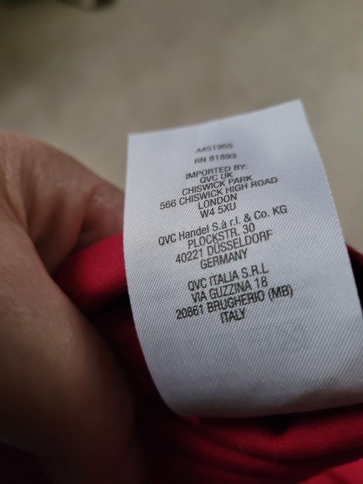 Isaac Mizrahi Live! Knit Button Front Shirt Stretch Ruby Red 1X NEW | eBay