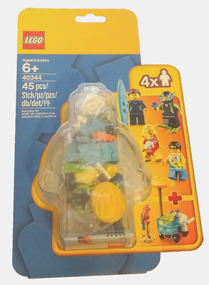 Lego 40344 City Summer Celebration 4 Minifigures Set New Sealed Surf ...