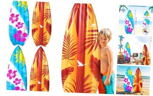 Foilswirl Pcs 60 Long Inflatable Surf Board Luau Decoration Theme Beach ...