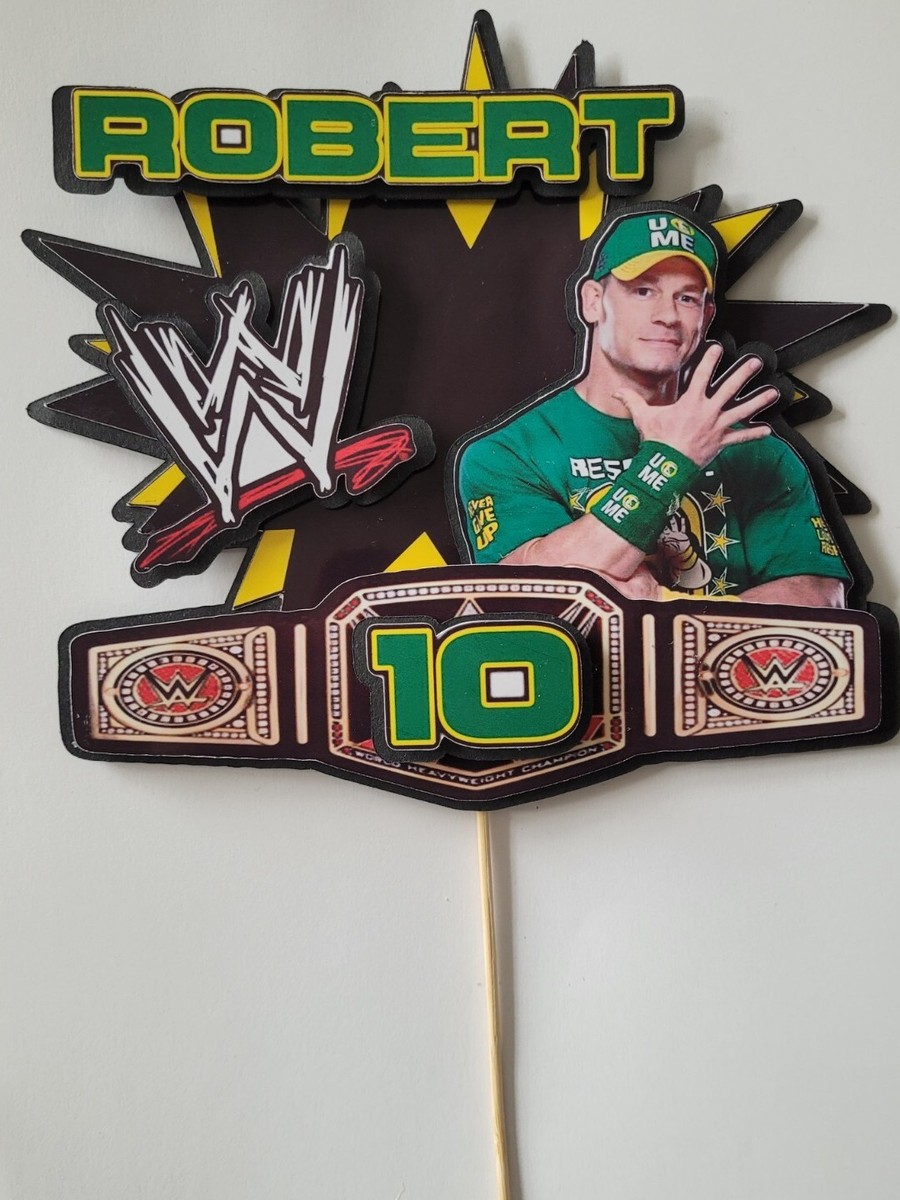 Wrestling Cake Topper Printable Wrestling Cake Topper Wrestling ...