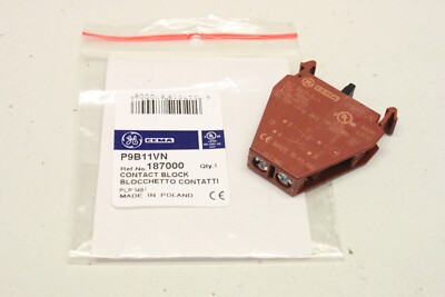 GENERAL ELECTRIC P9B11VN 187000 Hilfsschalter Kontaktblock ...