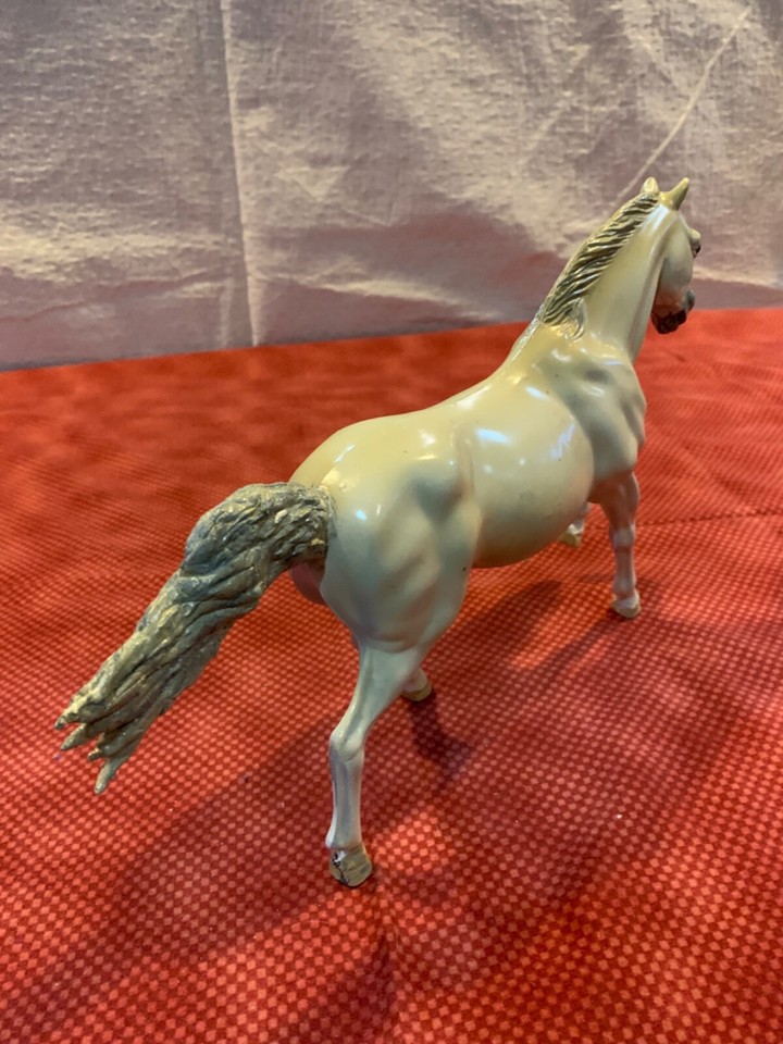 American Character Bonanza Horse 1960 has been painted Cream color ...