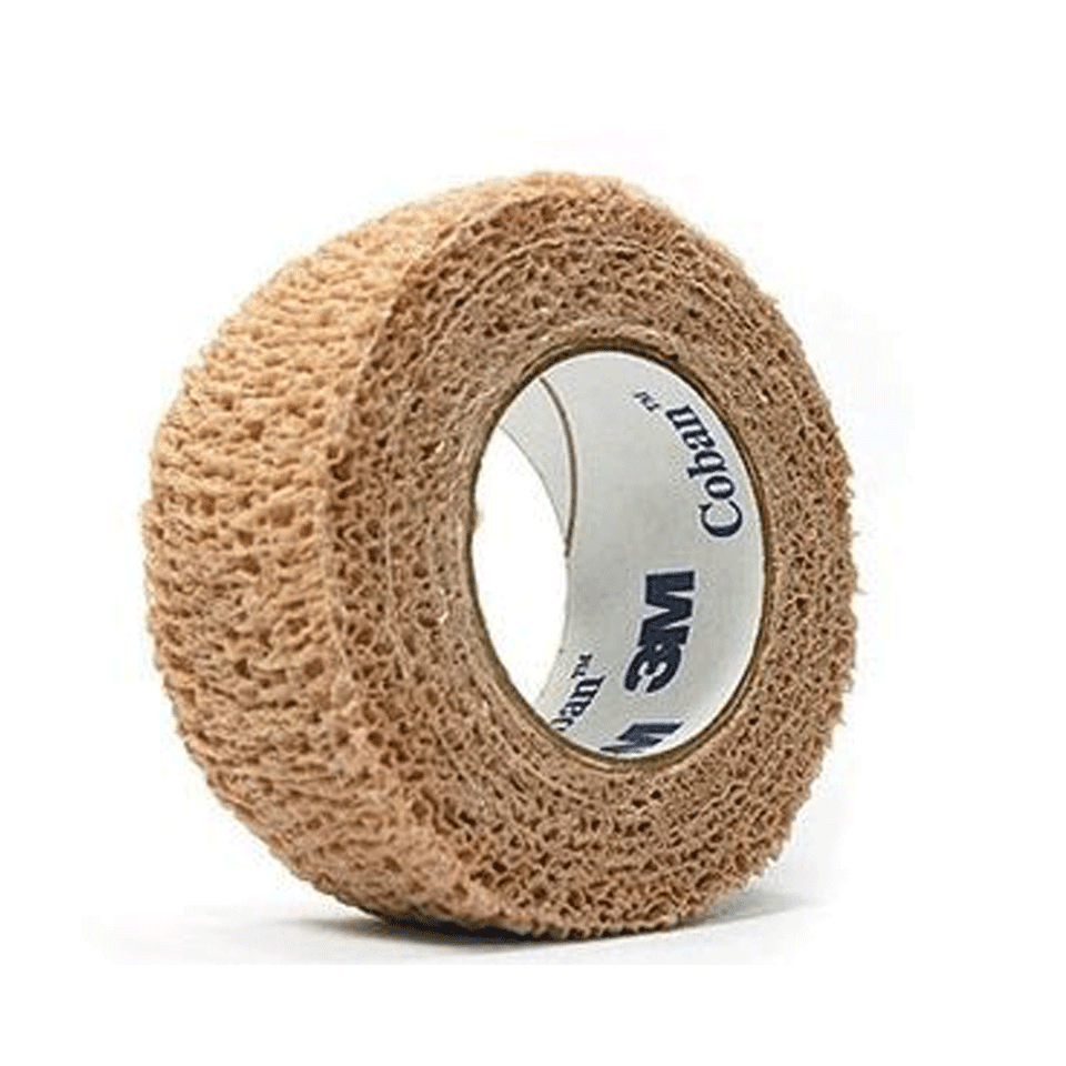 3M Coban First Aid 1"x 5 yd Tan Self-Adherent Wrap #1581 | eBay