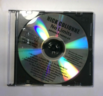 Nick Colionne, No Limits Advance Press [USED CD] | eBay