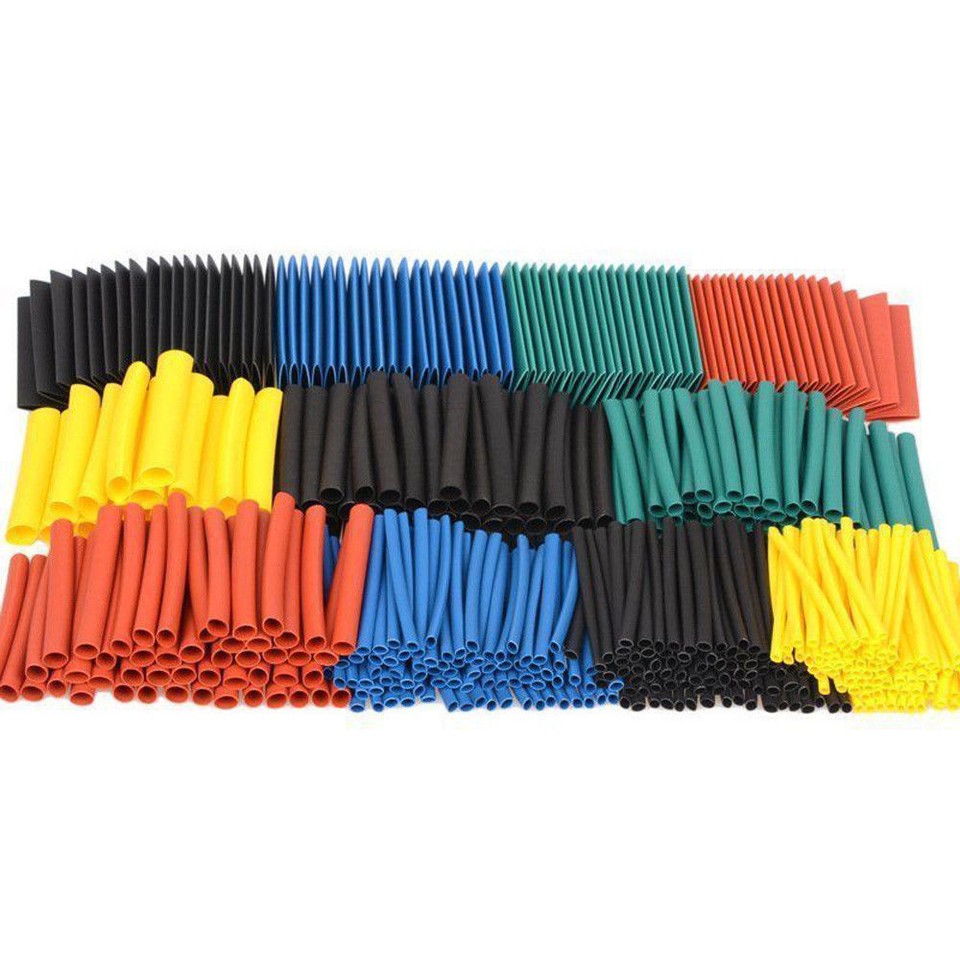 127/140/328/530pcs 2:1Heat Shrink Tube Tubing Sleeving Wrap Wire ...