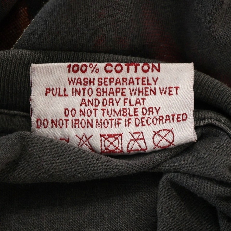 VINTAGE MANOWAR HELL ON STAGE TEE Double Sided Print T-shirt Short ...