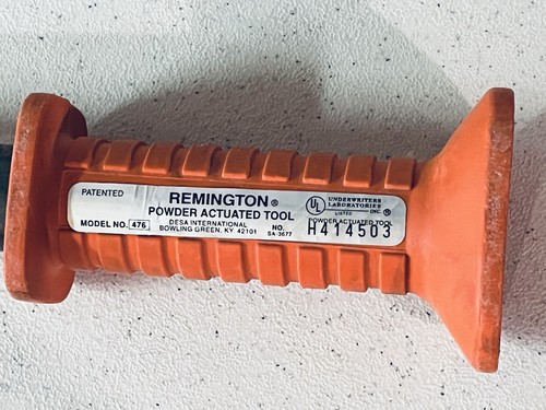 Remington Powder Actuated Tool Model 476 For Concrete Masonry Steel | eBay