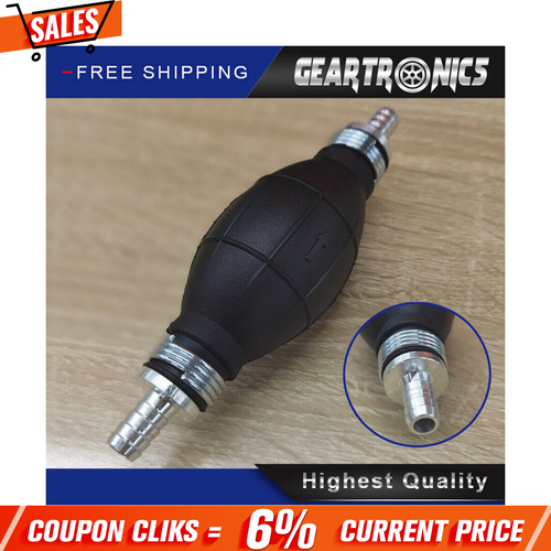 3/8'' Hand Primer Bulb Outboard Car Marine Boat Gas Fuel Line ...