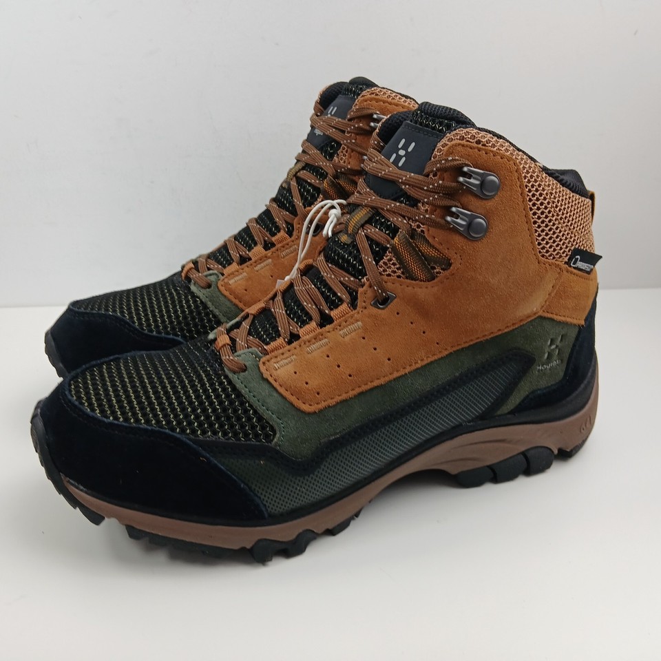 HAGLOFS SKUTA MID PROOF ECO MENS HIKING BOOTS OAK DEEP WOODS UK 7 | eBay UK
