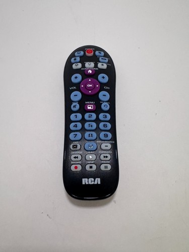 RCA RCR414BHE Universal Remote Control 4 Device R3F802 6Y27CX Preowned ...