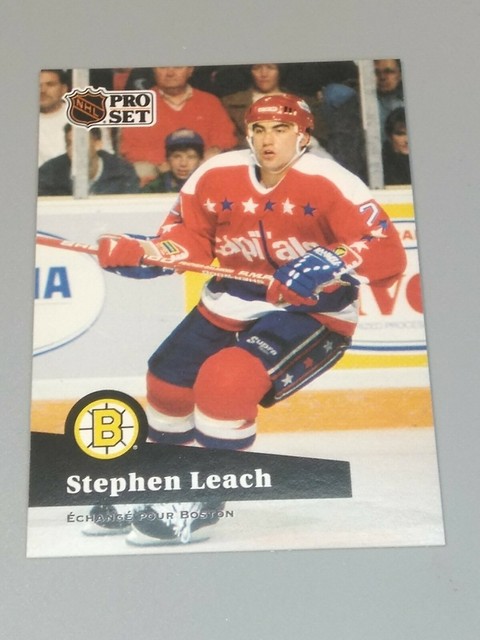 1991-92 Pro Set - #253 Stephen Leach for sale online | eBay