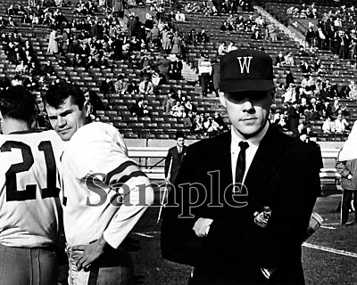 CFL 1950's Winnipeg Blue Bombers QB Ken Ploen & Coach Bud Grant 8 X 10 ...