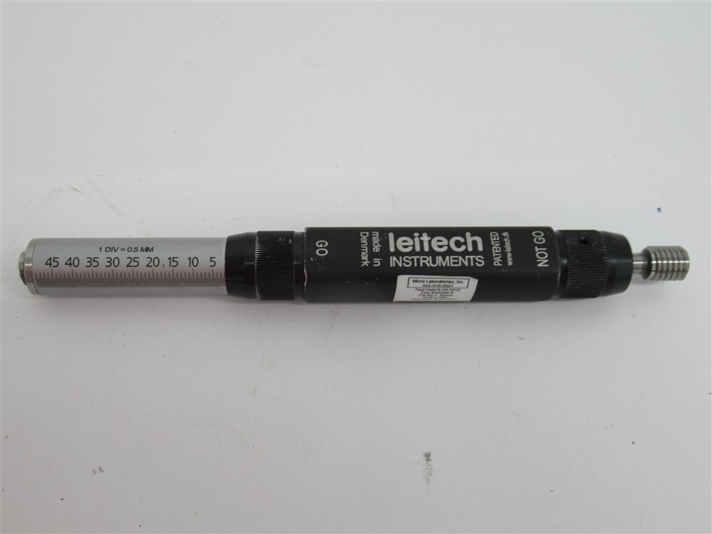 Leitech PD9.026, M10 x 1.5-6H, Thread Plug Gauge Go No Go, USED | eBay