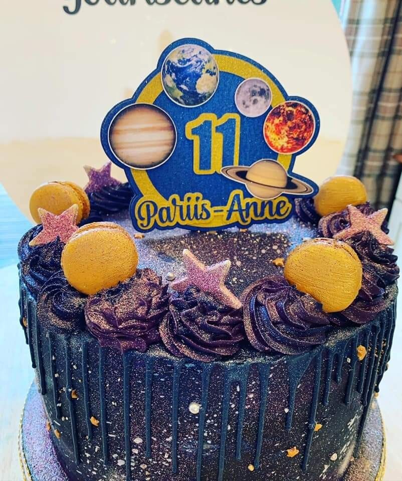 Mars Planet Earth Cake