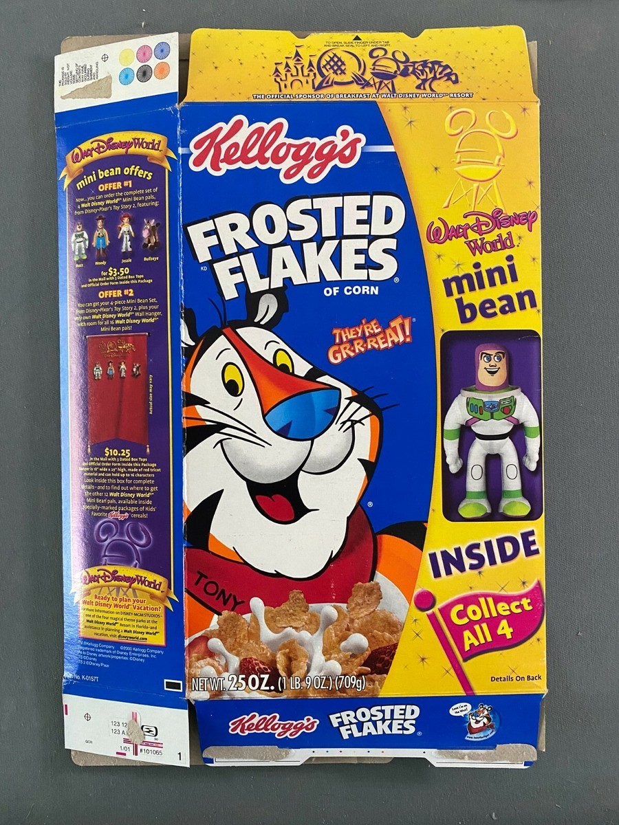 Frosted Flakes Box Back New Cereal: Kellogg's Cinnamon Frosted Flakes