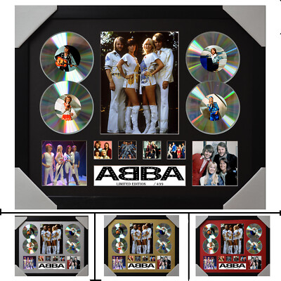 ABBA Signed Framed Limited Edition Memorabilia 4CD =B | eBay Australia