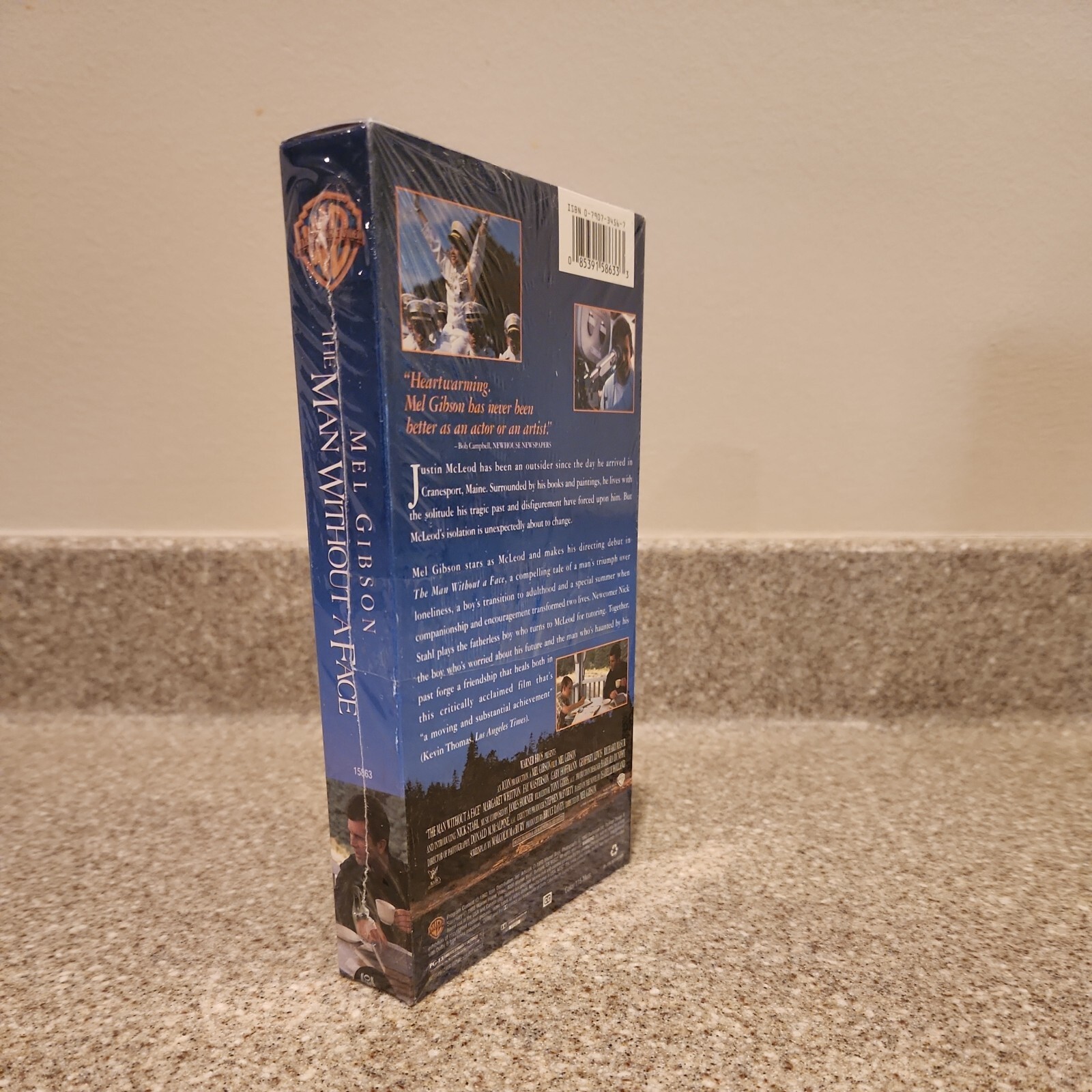 The Man Without A Face VHS VCR Video Tape Movie Mel Gibson New Sealed ...